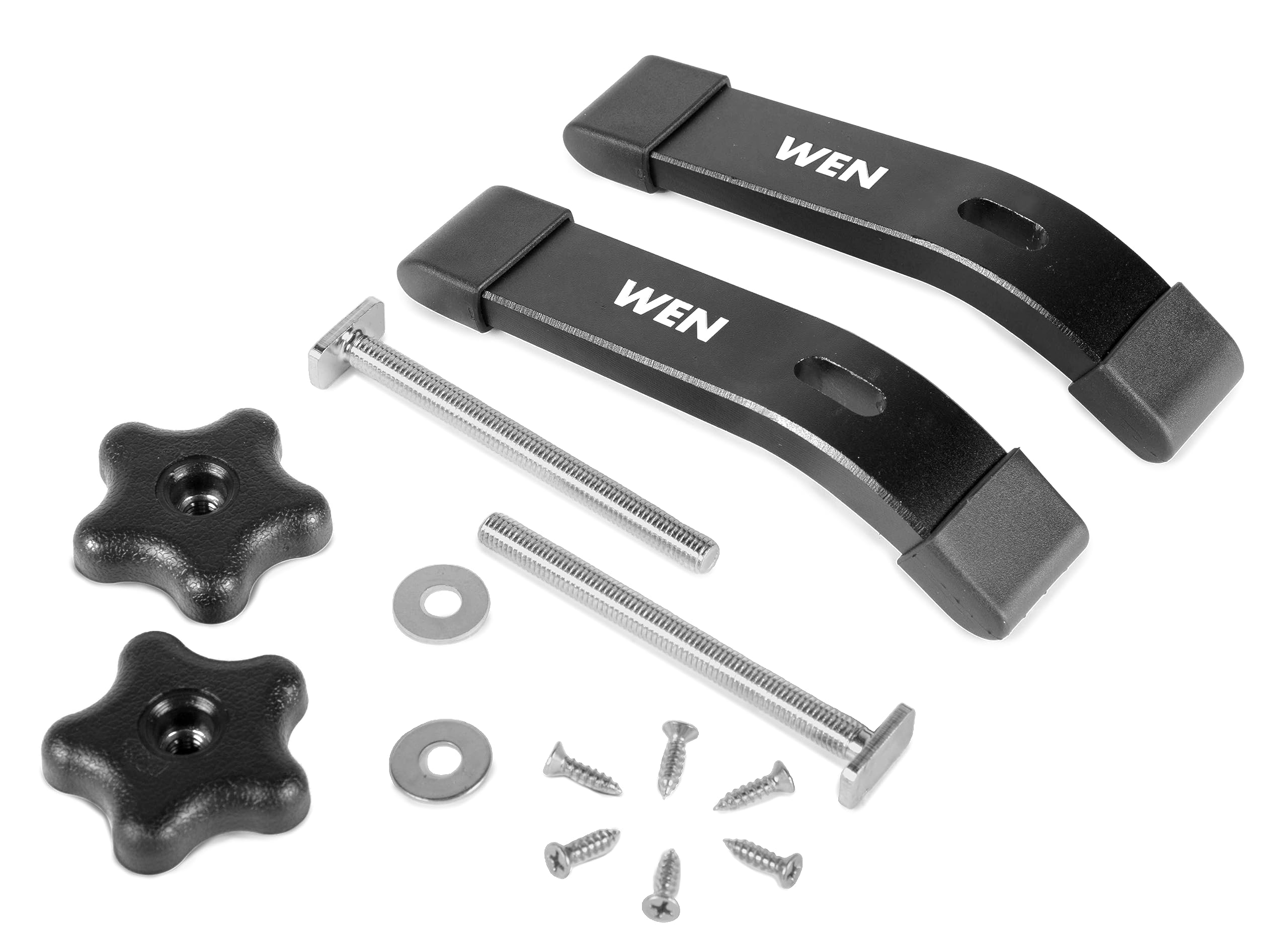 WEN 36-Inch Universal T-Track and Hold Down Clamps Kit for Woodworking (WAT361)