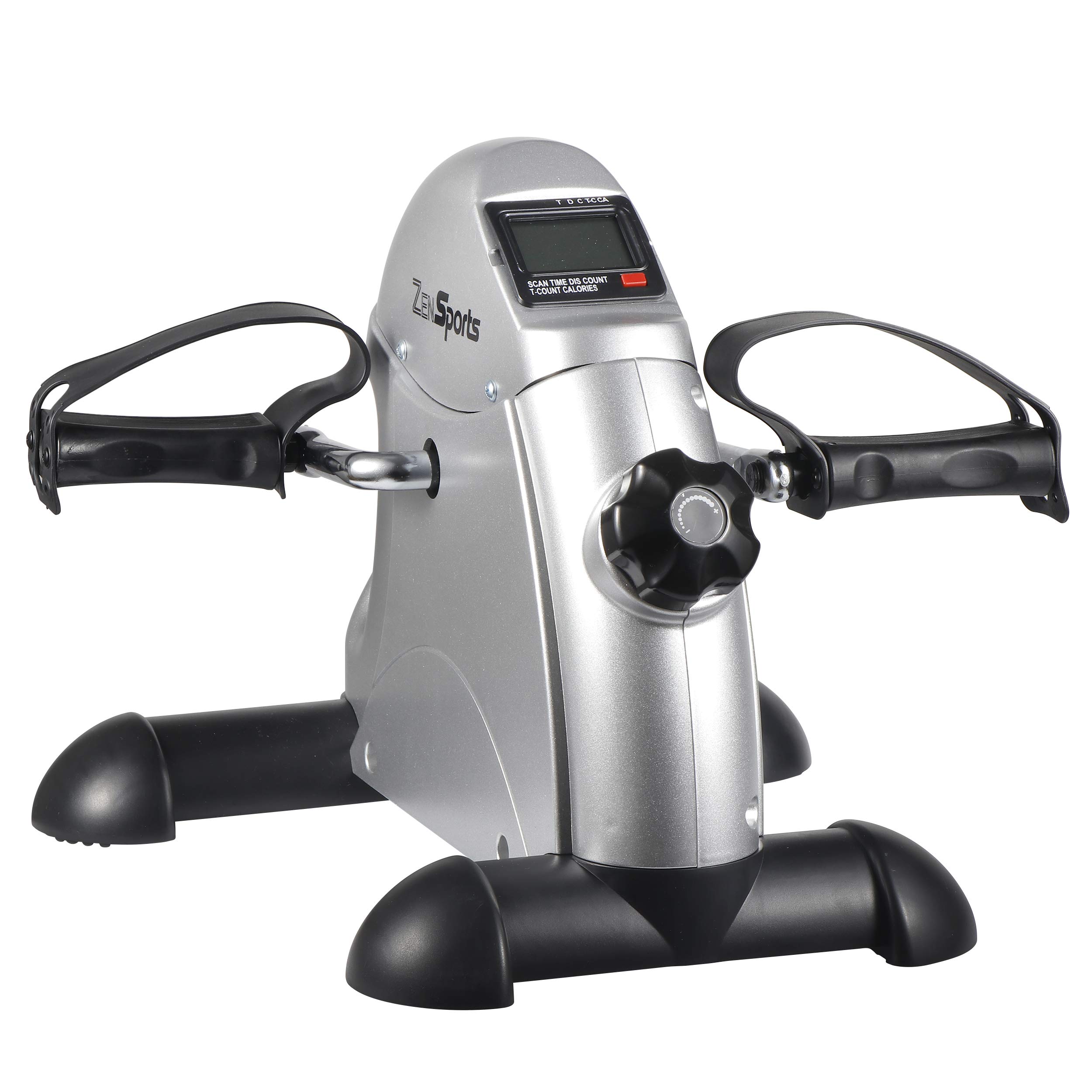 ZENY Portable Pedal Bike Exercise Bike for Arms and Legs Mini Cycle Exerciser Peddler Under Desk Bike LCD Display