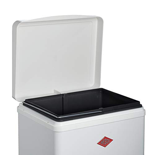 Wesco Öko-Sammler 380 511-02 Pedal Bin with 1 x 20 Litre Compartment Red