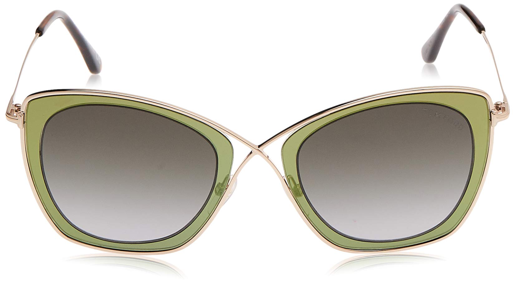 Tom Ford Sunglasses FT0605 INDIA-02 20B gray size 53 mm sunglasses for woman