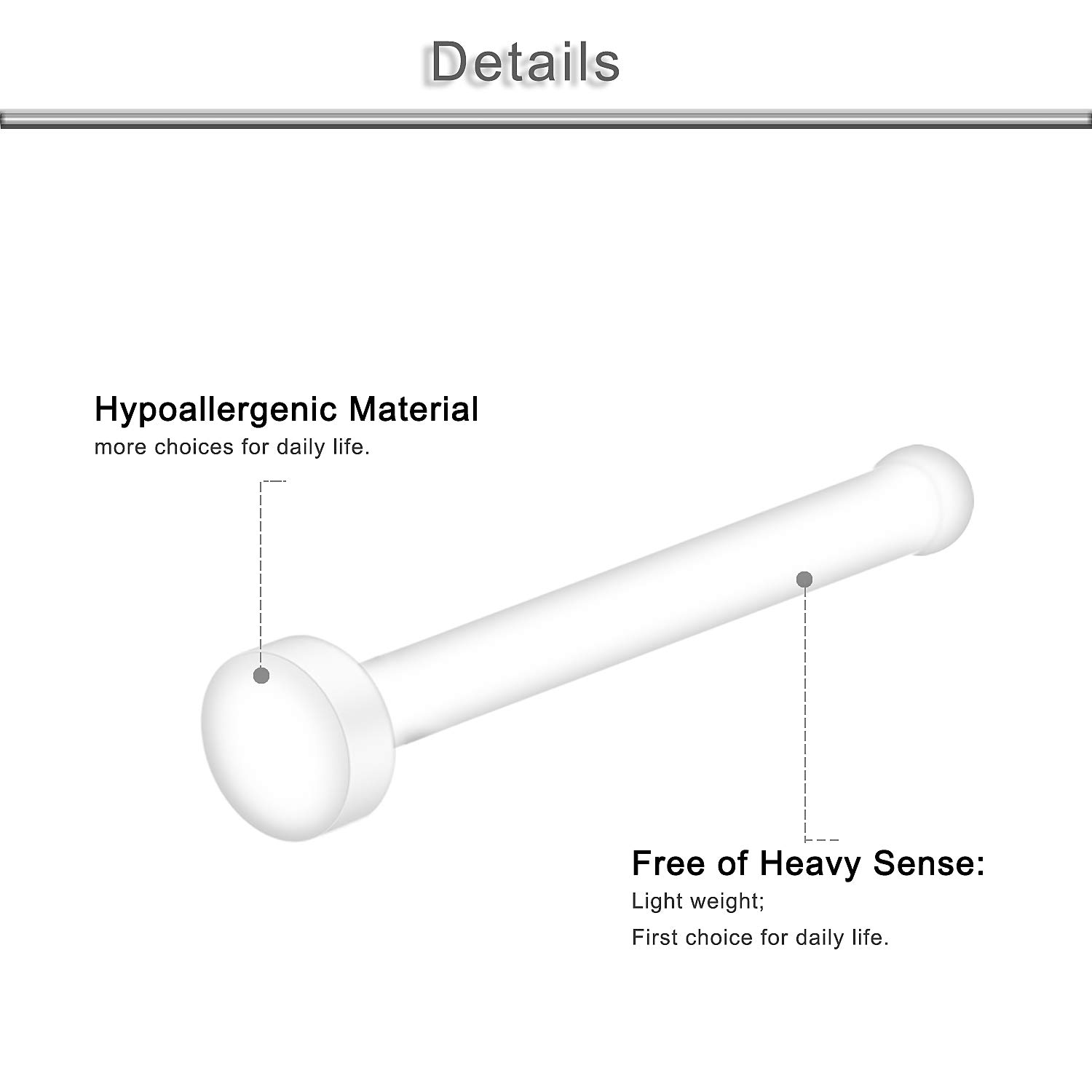 Yaalozei 22G Clear Plastic Nose Ring Stud Piercing Retainer Silicone Bioflex Flexible Rubber Nose Stud Straight Nose Bone Pin Nose Ring Stud Piercing Jewelry Retainer Surgery Women Men Sport Work 2mm