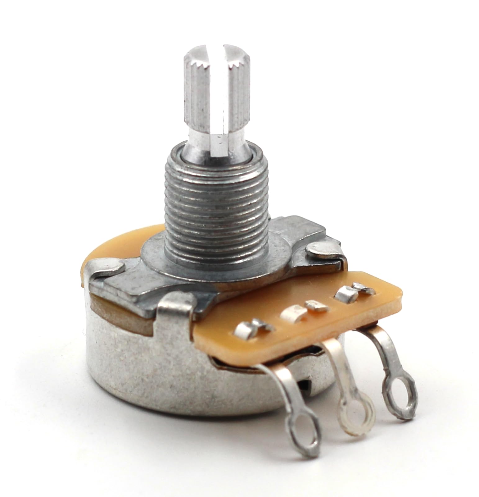 The Art of Tone Electric Guitar Audio Taper CTS 500k Pot Split Shaft, Replacement for Fender potentiometer