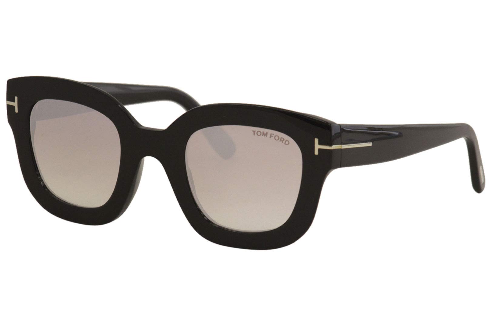 Tom Ford Women's Sunglasses - Pia TF659 01Z - Shiny Black/Wine Fade (48-26-140)