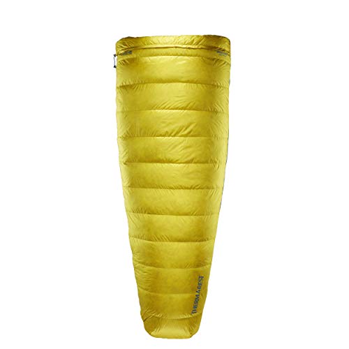Therm-a-Rest Ohm 32F/0C Ultralight Down Camping Sleeping Bag, Regular, Larch