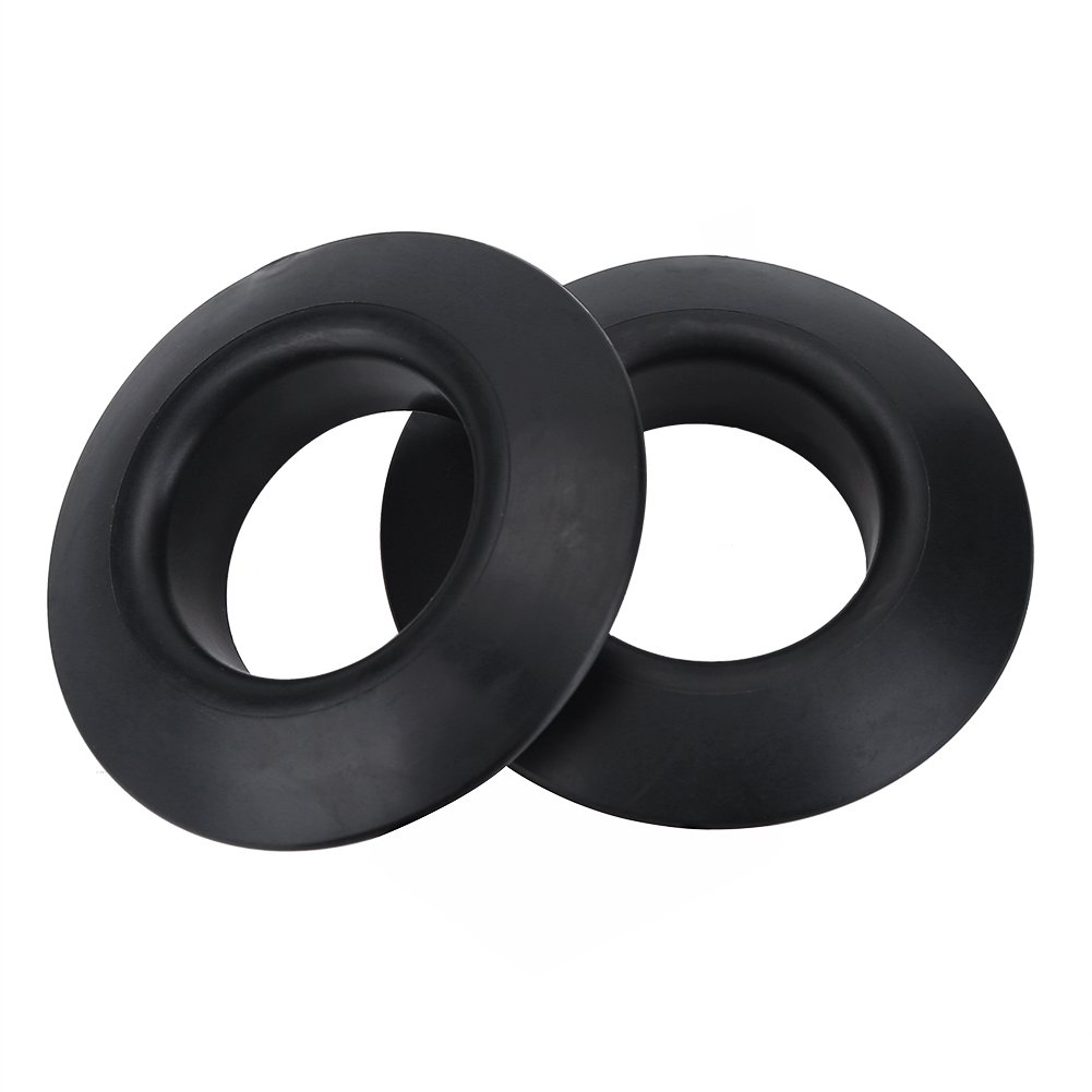 Vbestlife Kayak Paddle Drip Ring Durable Universal Rubber Drip Rings Compatible with Kayak Canoe Rafting Paddles Shaft Black 8Pcs