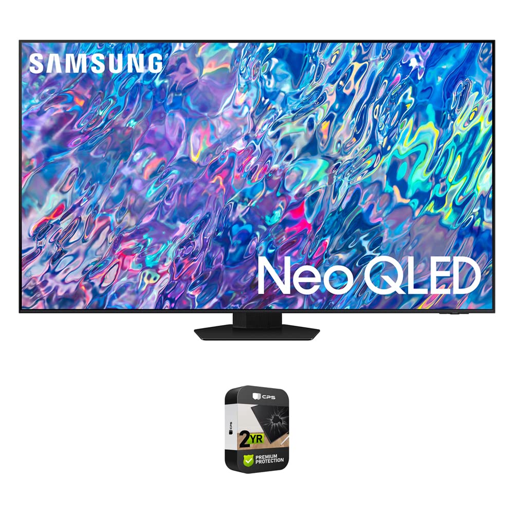 SAMSUNG QN65QN85BA 65 inch Neo QLED 4K Mini LED Quantum HDR Smart TV 2022 Bundle with Premium 2 YR CPS Enhanced Protection Pack