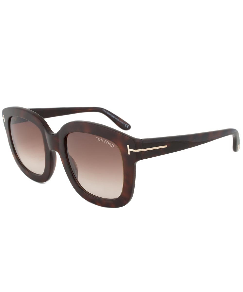 Tom Ford FT0279 Women's Christophe Sunglasses Frame, Dark Havana, 53-23-140