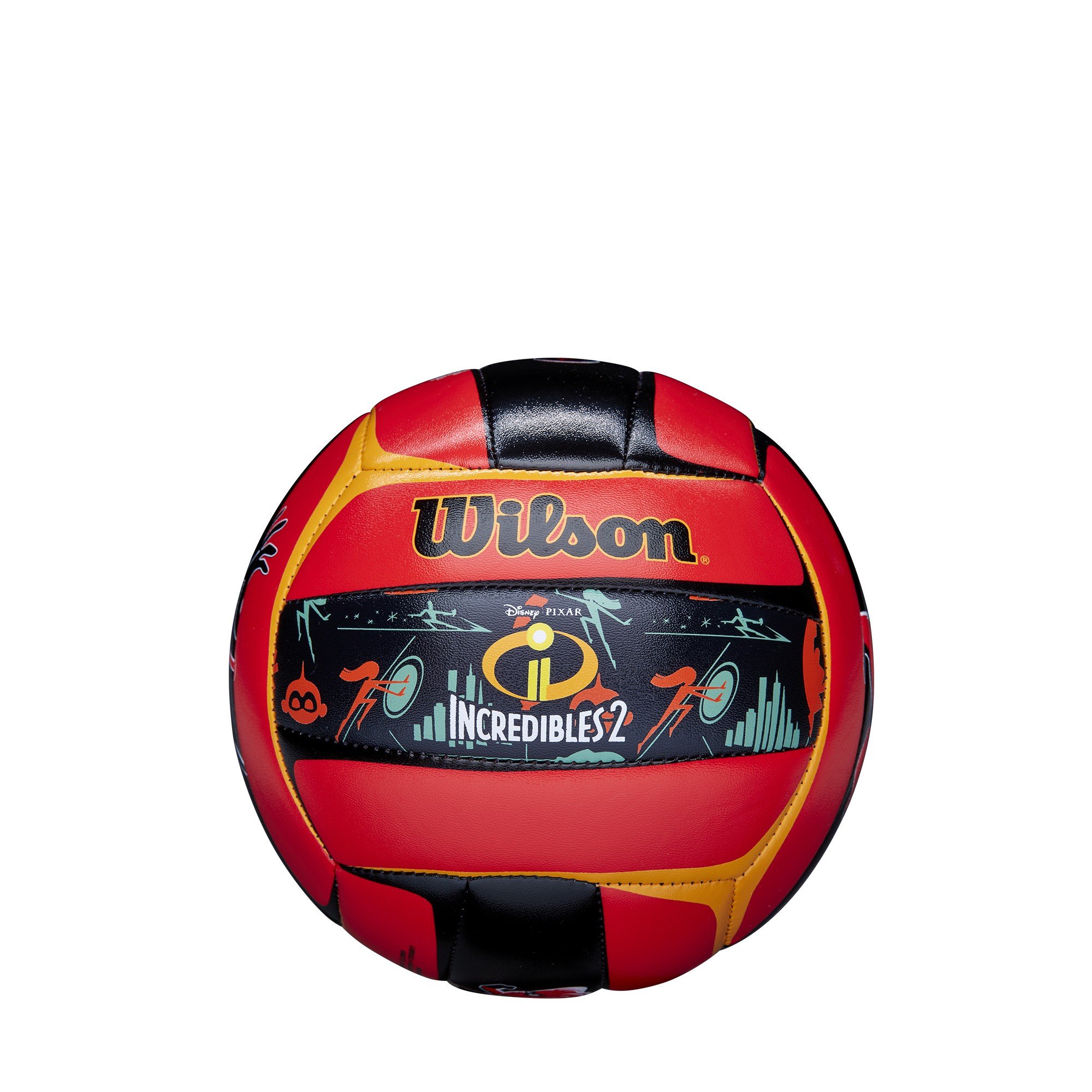 WILSON SPORTING GOODS DISNEY - PIXAR INCREDIBLES 2 CHARACTERS INCREDIBLES 2 MINI VOLLEYBALL: SOLID ABSTRACTION