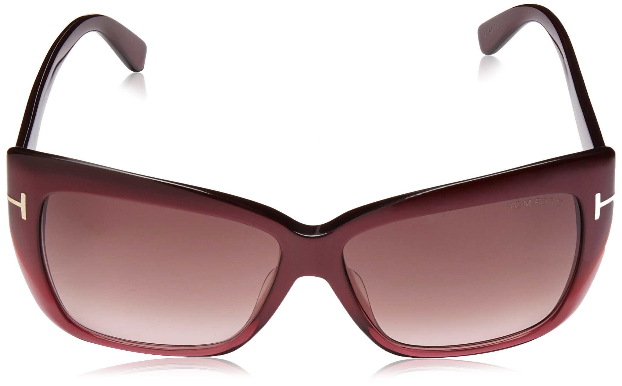 Tom Ford Womens Irina Oversized Gradiant Square Sunglasses Purple O/S