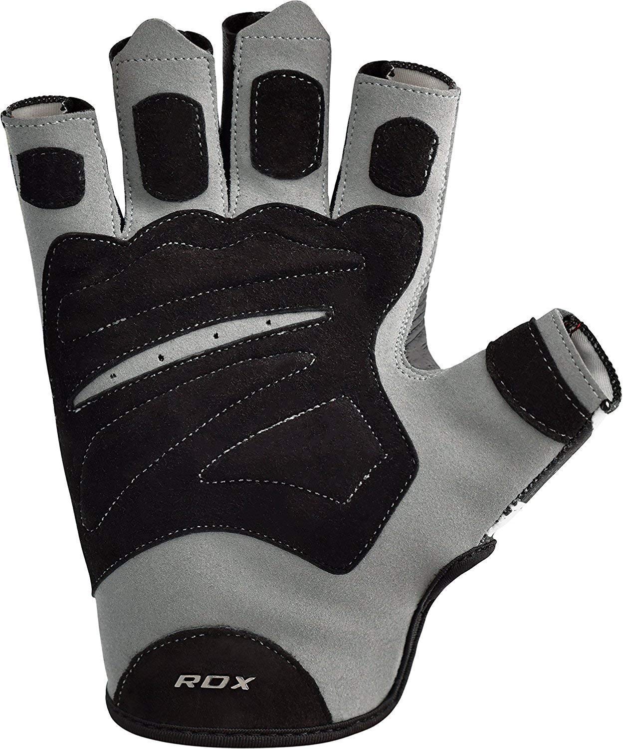 RDX Gym Weight Lifting Gloves Crossfit Powerlifting Training Bodybuilding Fitness Workout