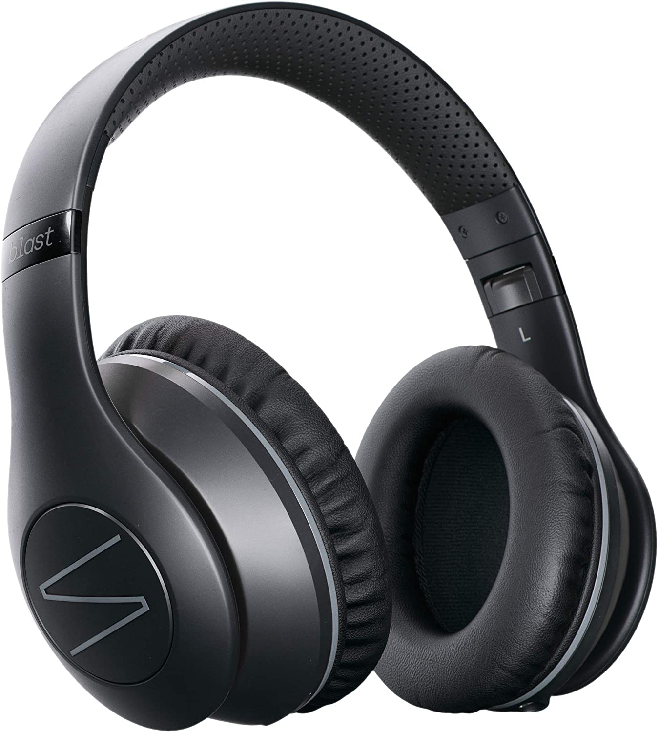 Symphonized 90% Noise Cancelling Over Ear Headphones Wireless β Bluetooth Headphones Over The Ear with Microphone, Cordless Headphones, Over Head Headphones Wireless Bluetooth, Blue Tooth Head Phones