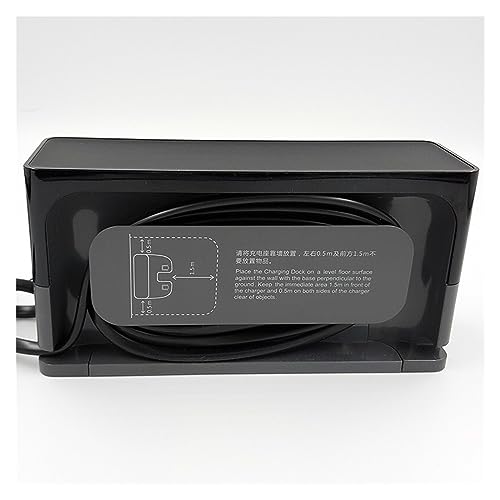 RuuTe Charger, Compatible for ECOVACS Charge Dock CH1630, Compatible for Deebot OZMO 950 920 900 N8 Robotic Vacuum Cleaner Spare Parts (Color : US Plug)
