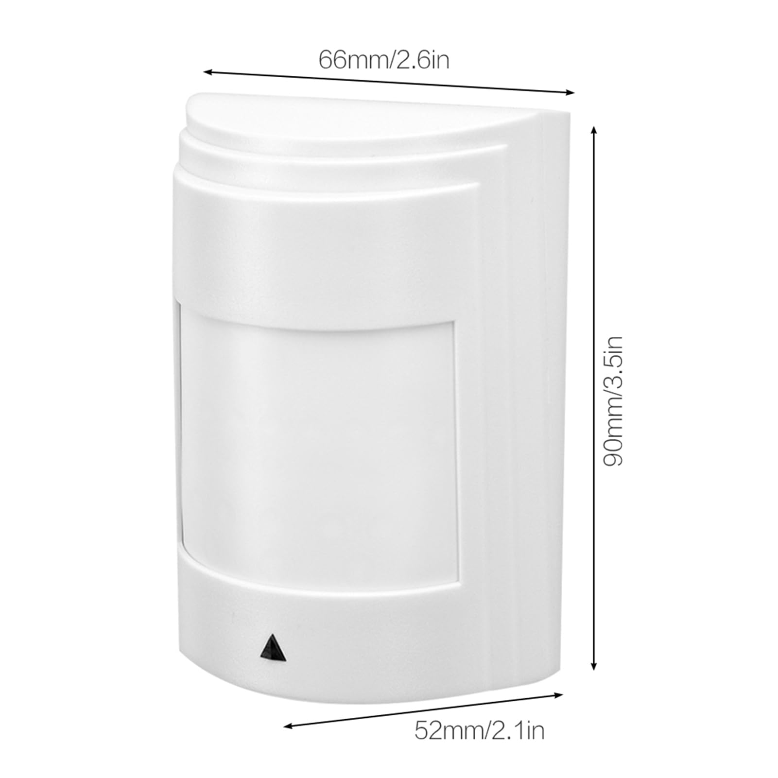 Wired Passive Infrared Motion Sensor, 12V Dual PIR Motion Detector, Home Security Warning Alarm System, Low Noise and High Sensitivity