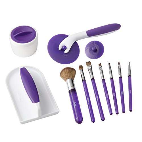 Wilton Decorate with Detail Brush Set for The Adventurous Cake Decorator, Cake Decorating Supplies