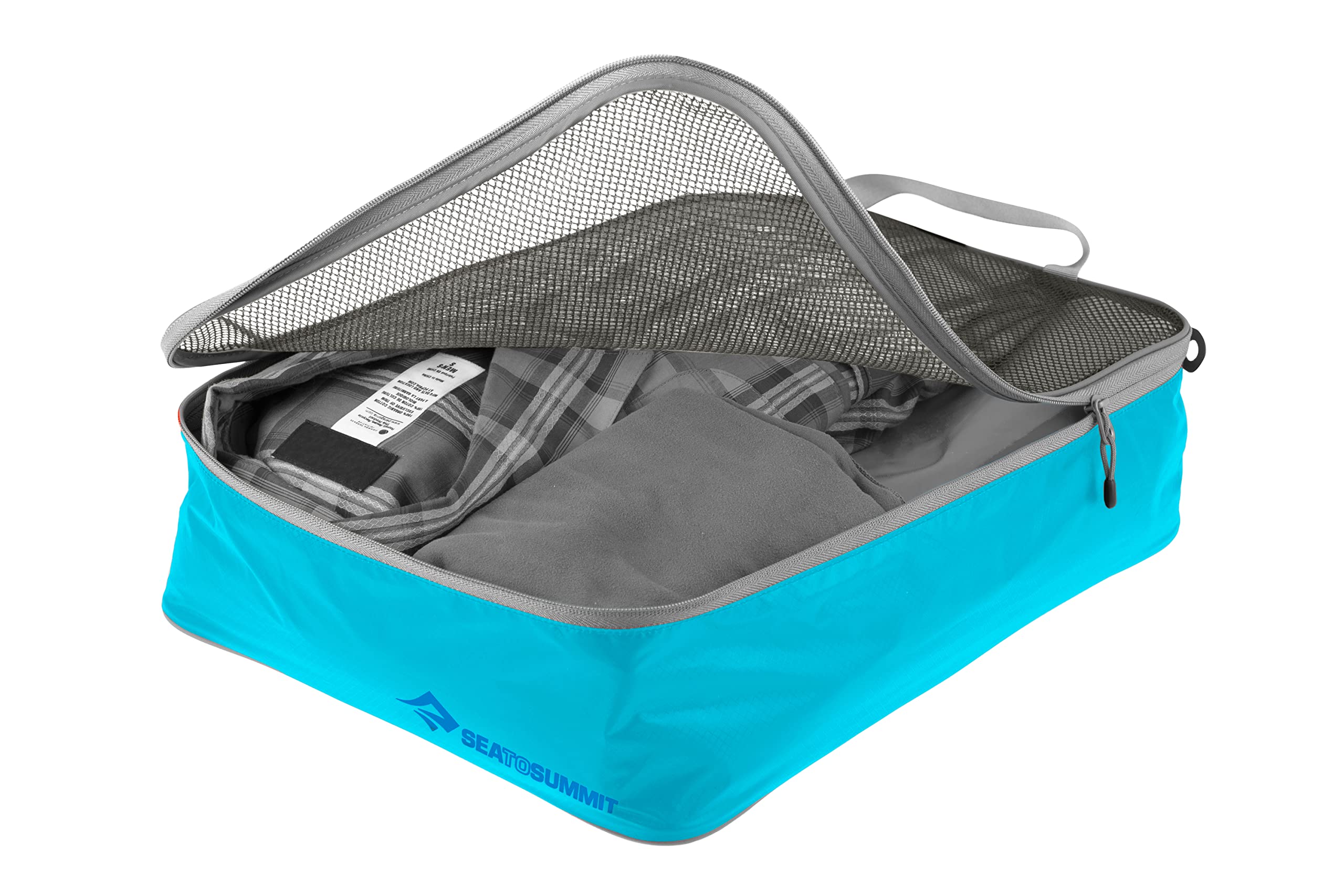 Sea to Summit Travelling Light Garment Mesh Bag Packing Organizer, Large, Lime Green