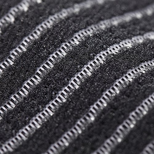 ThreeH Wrist Calf Knee Brace Compression Wrap Support Bandage Brace Guard Injury Pain Sports Pad S28,Black(pack of 2)
