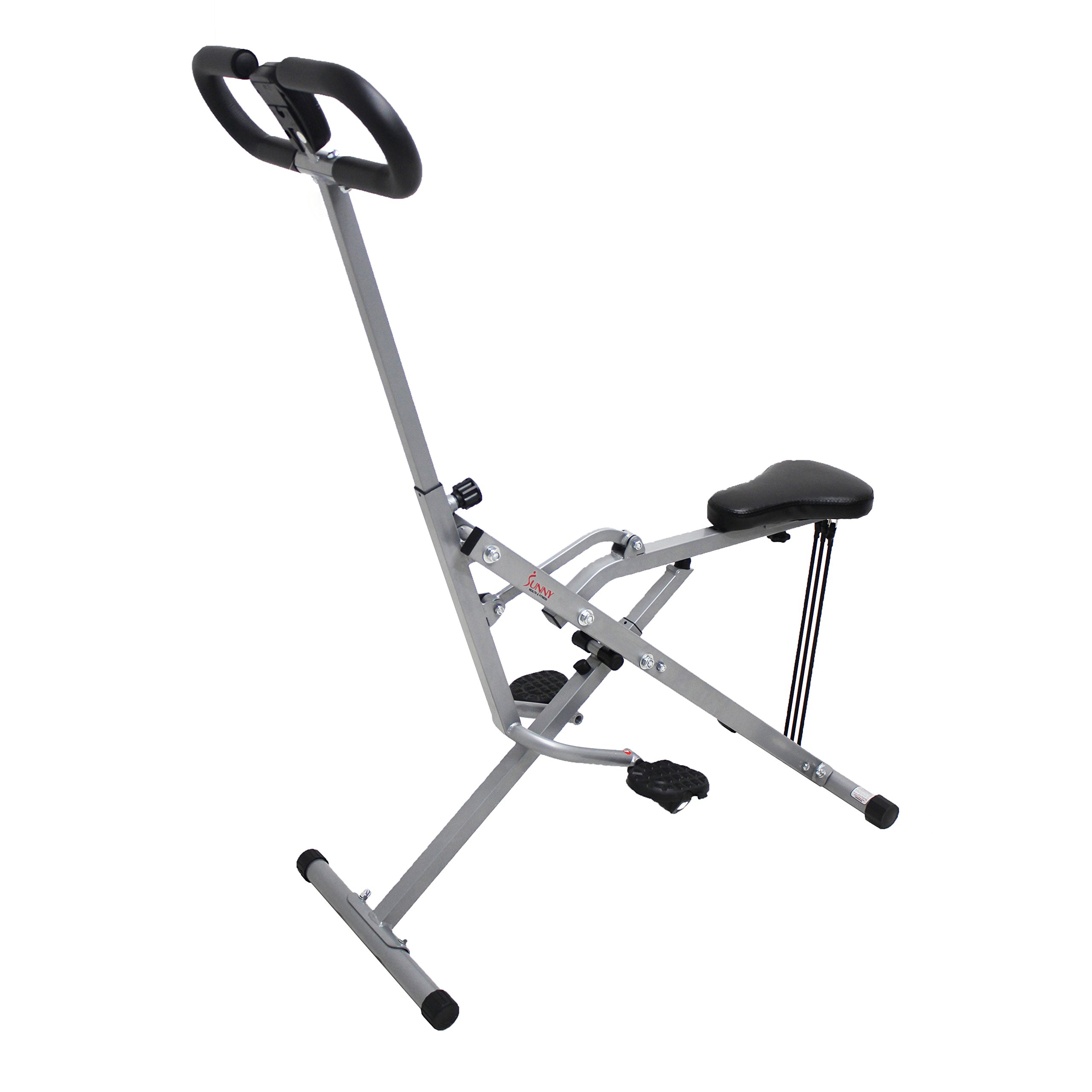 Sunny Health & Fitness Upright Row-N-Ride Rowing Machine