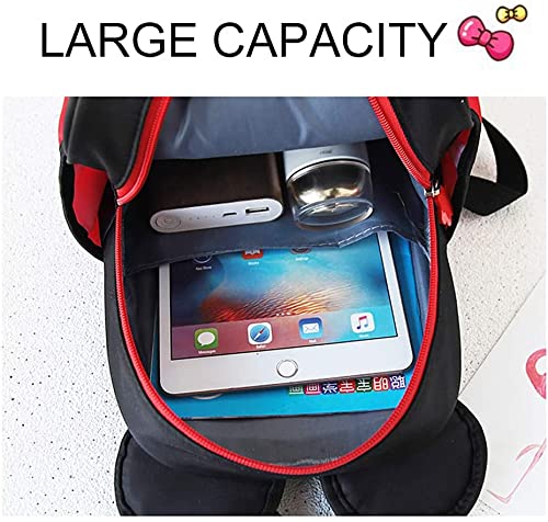 Voikukka Cute Kids Backpack for Girls Toddler Backpacks Little Girl Kindergarten School Backpack Kid Preschool Backpack Small Childrens Bookbag Mini Mouse Gift Travel Backpack