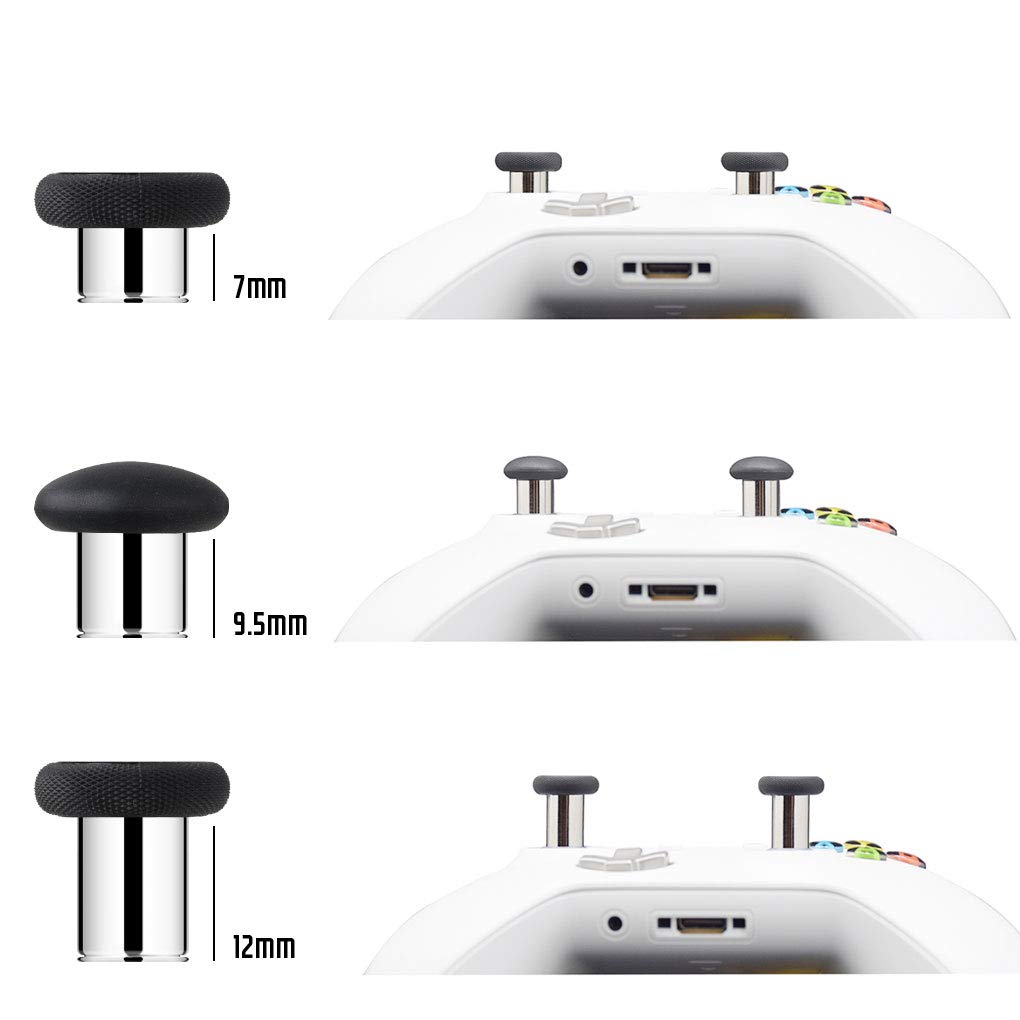 TOMSIN® Metal Magnetic Joysticks Thumbsticks for Xbox one Controller, T8 Screwdrivers Replacement Repair Kit for Xbox One X One S Elite Controller (11 in 1)