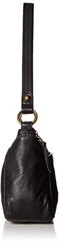 The SAK Women's Iris Leather Small Hobo, Black