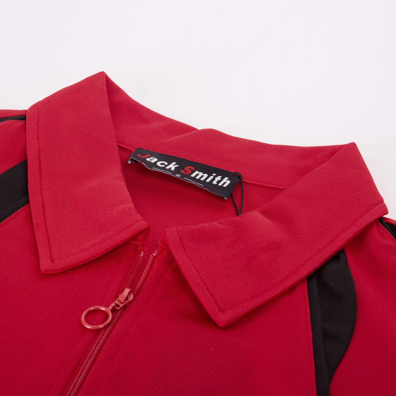 Women's Moisture Wicking Short Sleeve Competitor Polo Shirt(S,Red #23)
