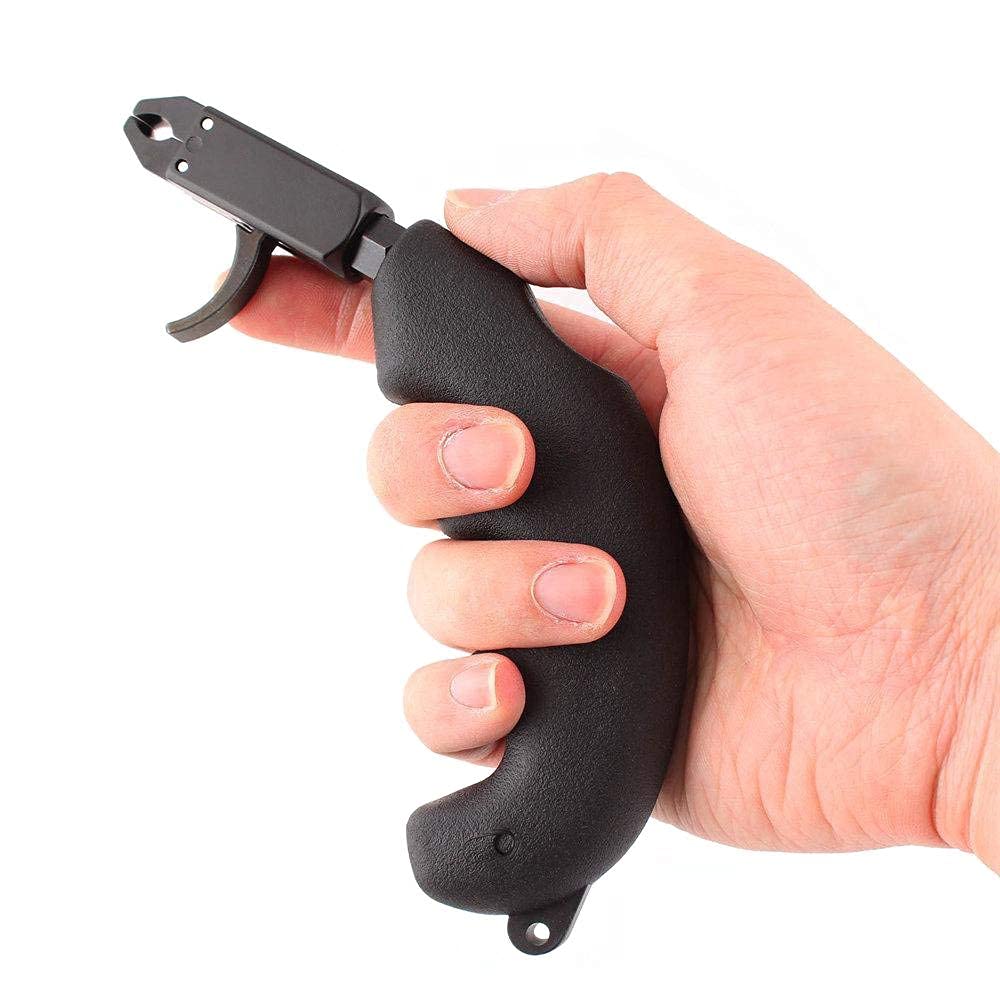 Thumb Bow Release Grip,360° Reliable Archery Handle Thumb Caliper Bow Arrow Release Grip for Compound Bow Archery Release Aid