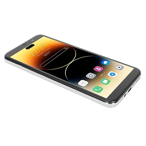 Vikye Ultra Thin 6.1 inch 1440 3040 Resolution 16MP 8MP Unlocked Cell Phones with BT Headset, Face Unlock, Ultra HD Screen, Large Battery,11.0 (US Plug)