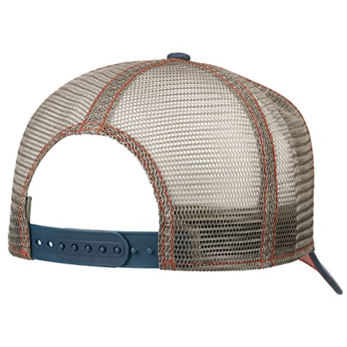 Stetson Canoe Trucker Cap Men Blue-red One Size