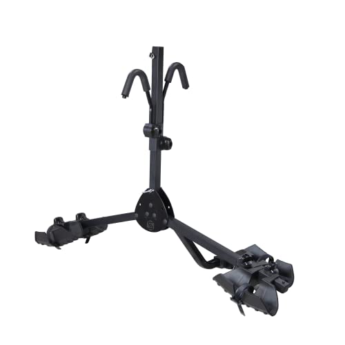 Saris Bicycle Racks, All Star Tray Style Hitch Rack, Mount 2 Bikes, Black