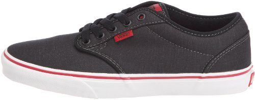 Vans Men's Atwood Textile Shoes 11 M, Black/Chili
