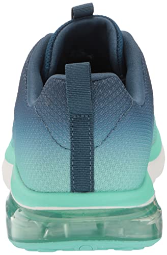 Skechers Women's GO Walk AIR 2.0-Quick Breeze Sneaker, Blue/Turquoise, 8