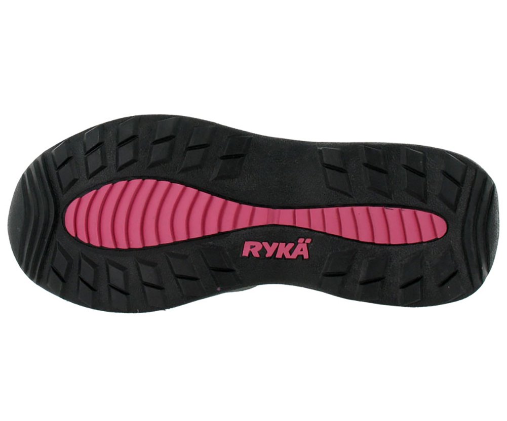 Ryka Terrain Zip Womens Shoes Size 9.5, Color: Grey/Black/Pink