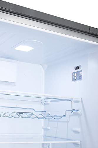Summit FFBF246SS Refrigerator, Stainless Steel