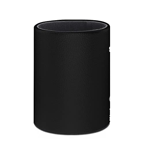 Stand for Me Kneel for Cross US Patriot Pen Holder PU Leather Pencil Cup Cute Desk Organizer Makeup Brush Box for Home Office