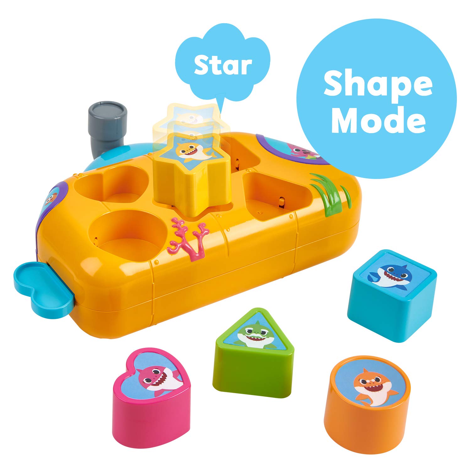 WowWee Pinkfong Baby Shark Melody Shape Sorter - Preschool Toy
