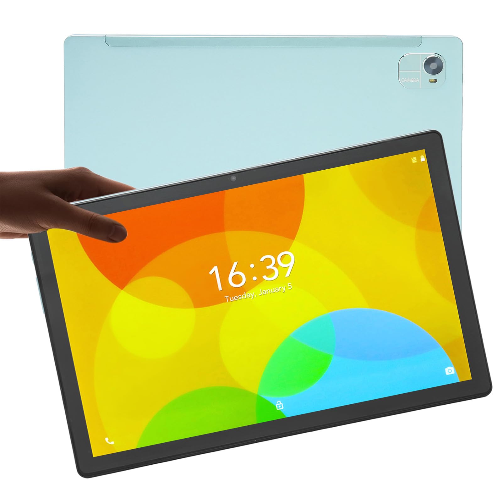 Tablet PC, US Plug 100β240V Octa Core CPU Office Tablet 12GB 256GB Memory with Mouse Keyboard for School (US Plug)