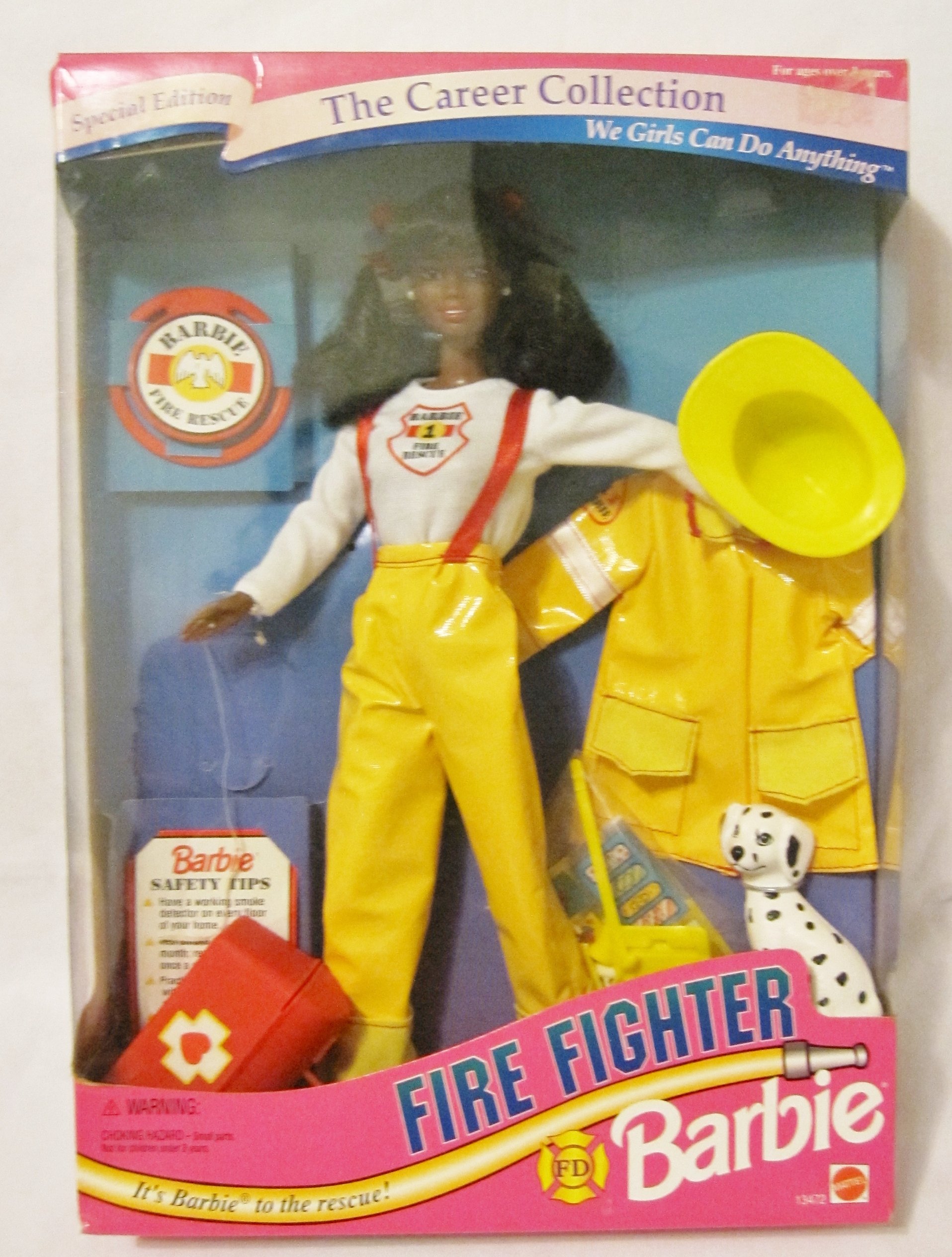 The Career Collection African American Fire Fighter Barbie