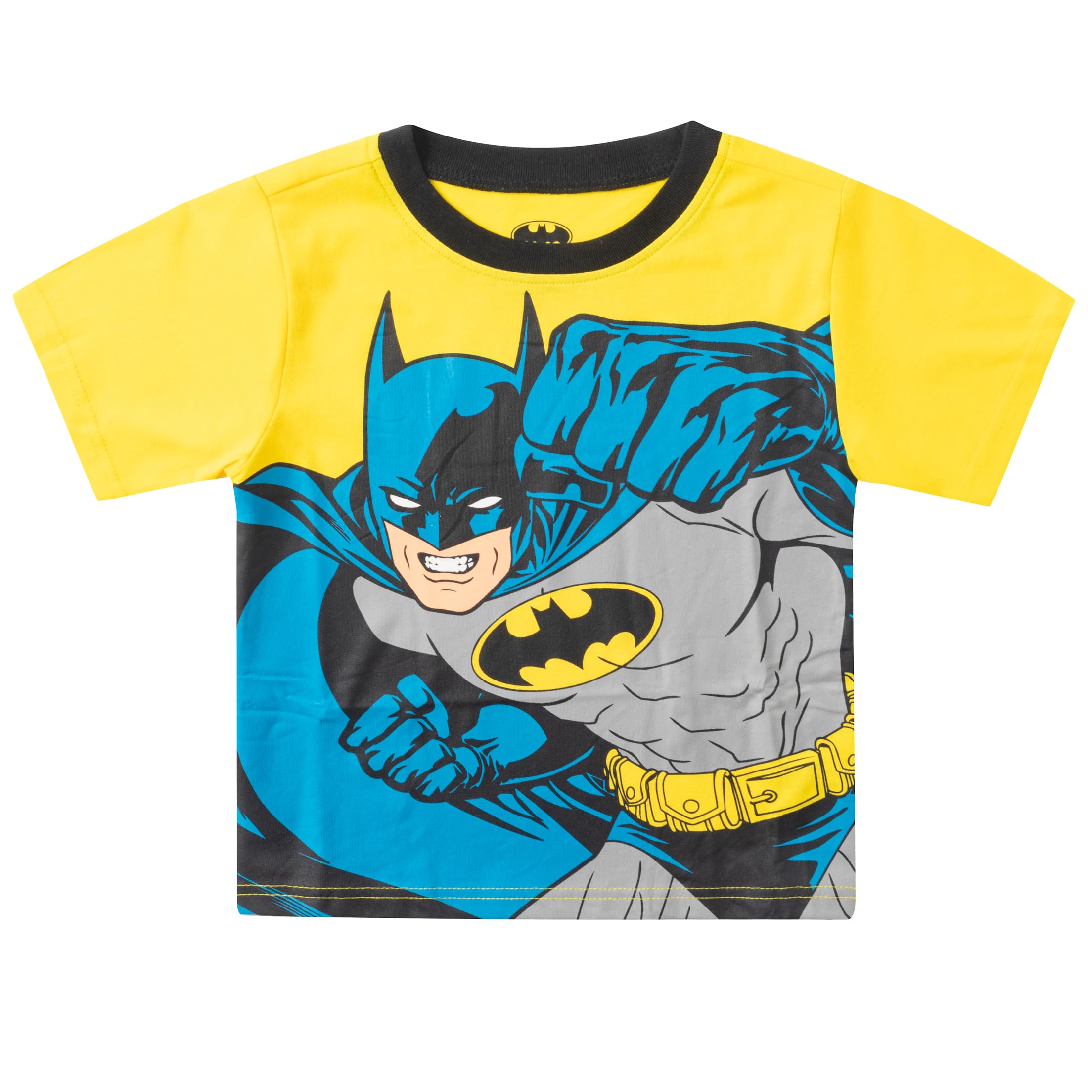 Warner Bros. Batman Boys Zip Up Hoodie, T-Shirt and Sweatpant Set for Toddlers and Little Kids