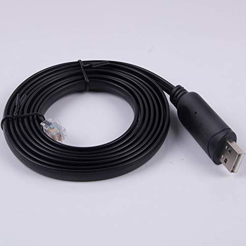 USB to RJ12 6P6C RS232 FT232RL Serial Converter APC PDU Cable for APC UPS 940-0144