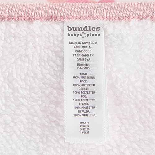 The Children's Place Baby Cozy Blanket, Pink Berry, NO_SIZE