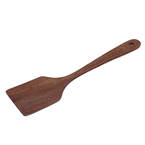 VTOSEN Wooden Spoon Exquisite Textured Lightweight Cooking Spatula & Paddle Set,Wooden Spoons for Cooking, Kitchen Supplies, Gift for Kitchen(33.5CM)