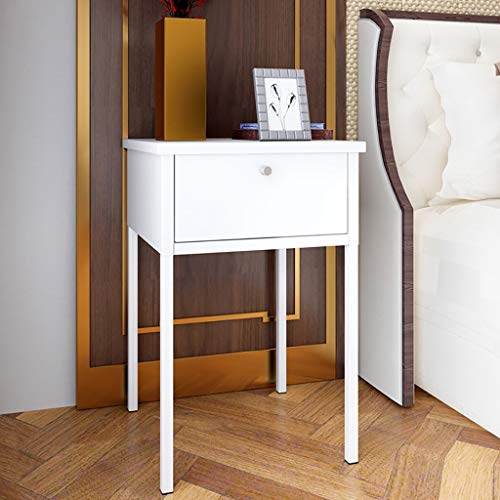 Saladplates-LXM End Tables Table,Side Table,Nightstand,Sofa End Tables Tea Table with Drawers for Home,Office,Bedroom,Hallway,Living Room,Balcony