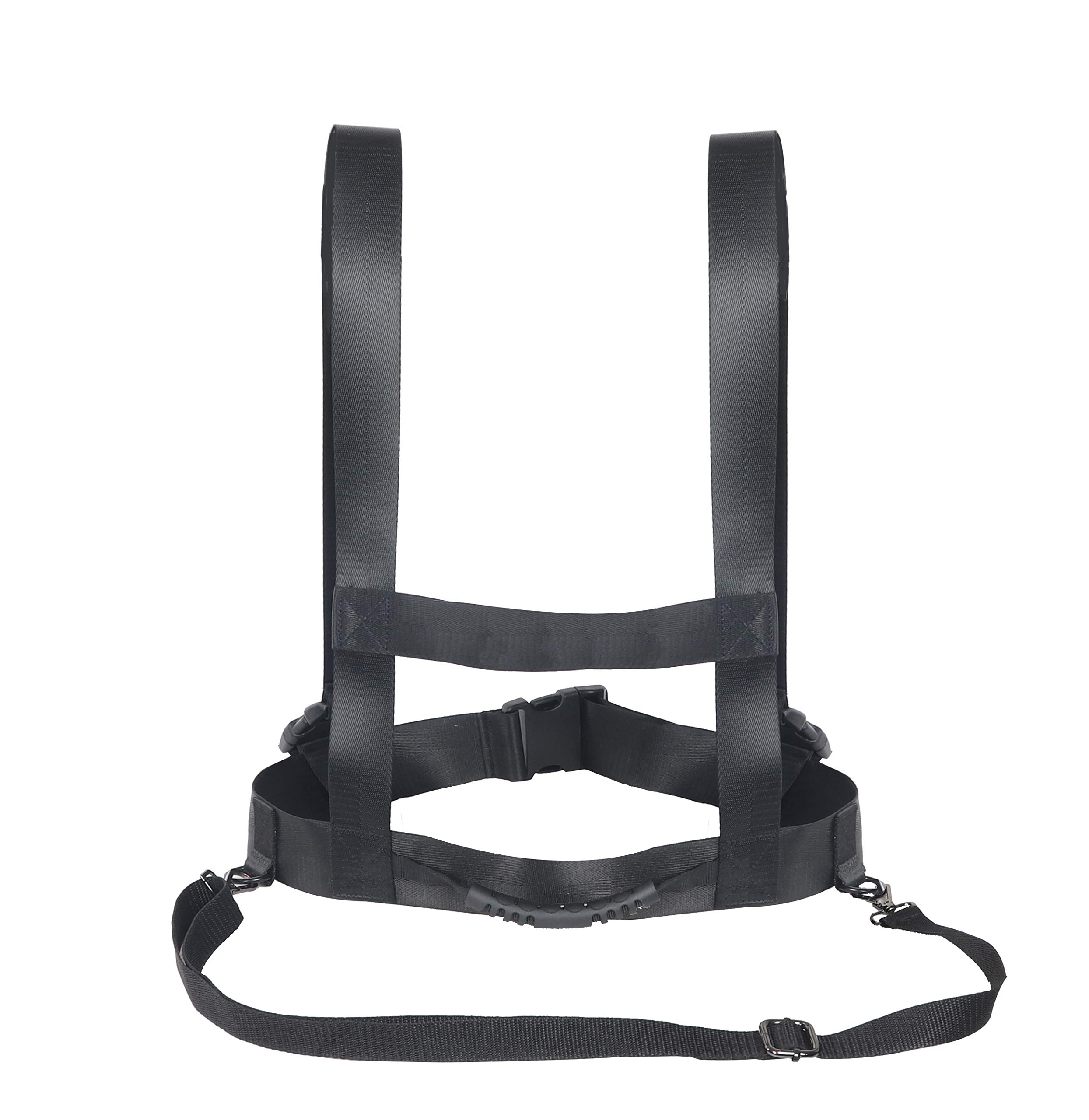 TUXI Ski Trainer Harness Ski Training Harness Safety Belts for - Skating, Skateboarding, Roller Skating Training,Black