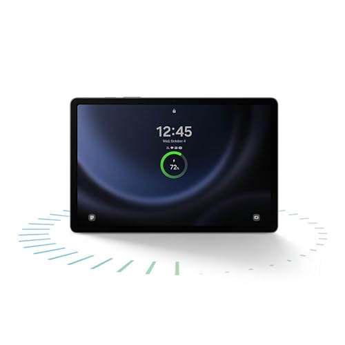 SAMSUNG Galaxy Tab S9 FE Wi-Fi 10.9β 128GB Android Tablet + Free smart book cover, IP68 Water- and Dust-Resistant, Long Battery Life, Powerful Processor, S Pen, 8MP Camera, US Version, 2023, Graphite