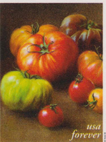 USPS Fruits and Vegetables Forever Stamps Booklet of 20