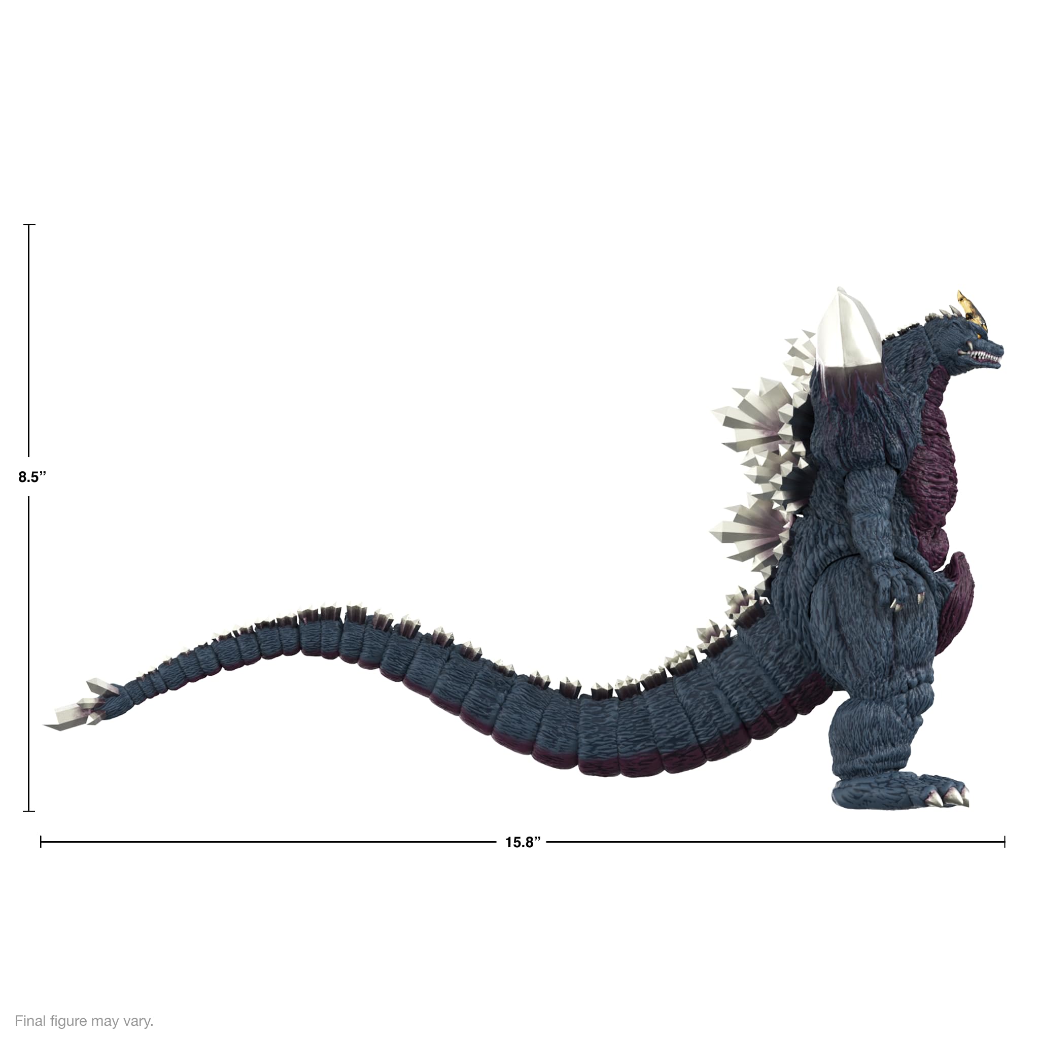 Super7 ULTIMATES! Toho HeiSei Space Godzilla - 8" Toho Godzilla Action Figure with Accessories Classic Movie Collectibles and Retro Toys