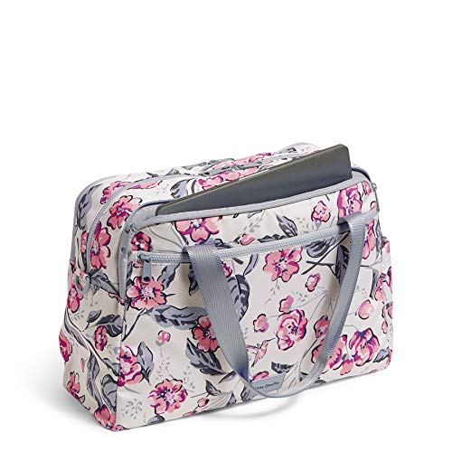 Vera Bradley Women's Recycled Lighten Up Reactive Weekender Travel Bag, Hummingbird Blooms, One Size