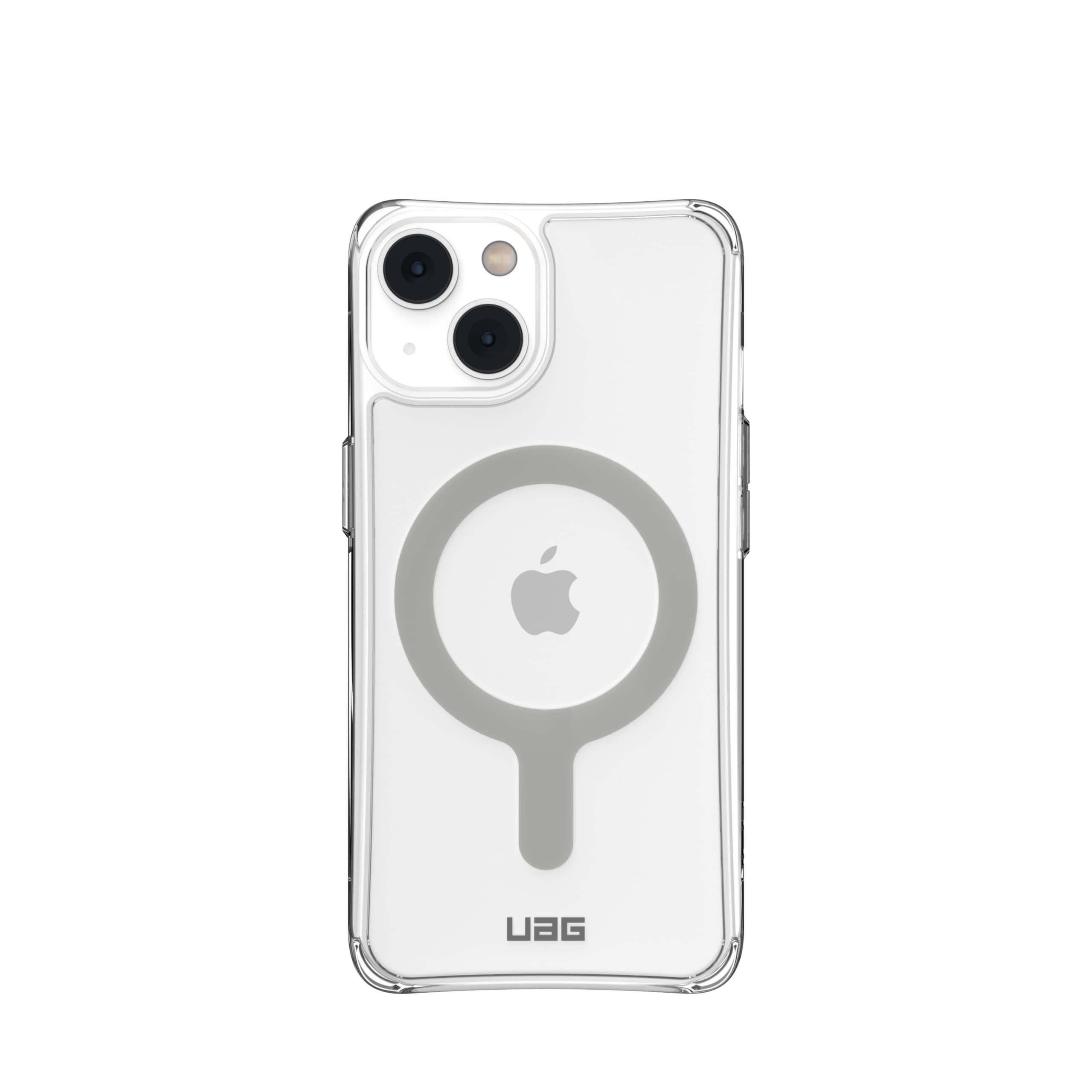 URBAN ARMOR GEAR UAG Designed for iPhone 14 Case Clear Ice 6.1" Plyo Built-in Magnet Compatible with MagSafe Charging Lightweight Slim Shockproof Transparent Protective Cover