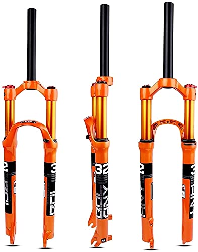 YZPTD Fork 26/27.5/29 Inch Mountain Bike Fork, 100mm Magnesium Alloy Air 32 HL RL MTB. Bike Fork Lock for Bicycle Accessories