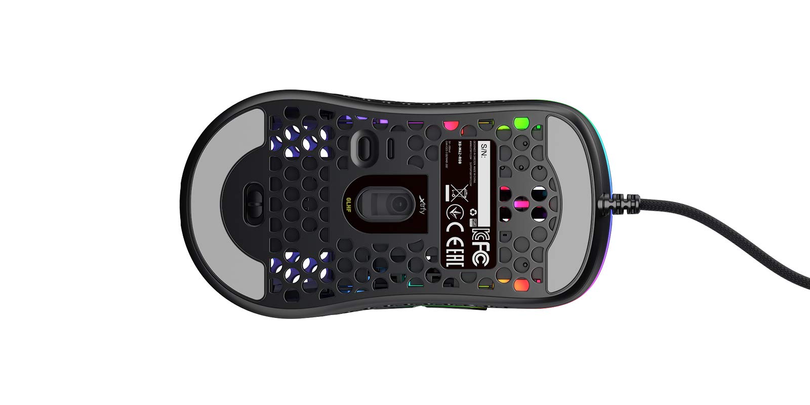 Xtrfy M42 RGB Ultra Light Gaming Mouse - Black